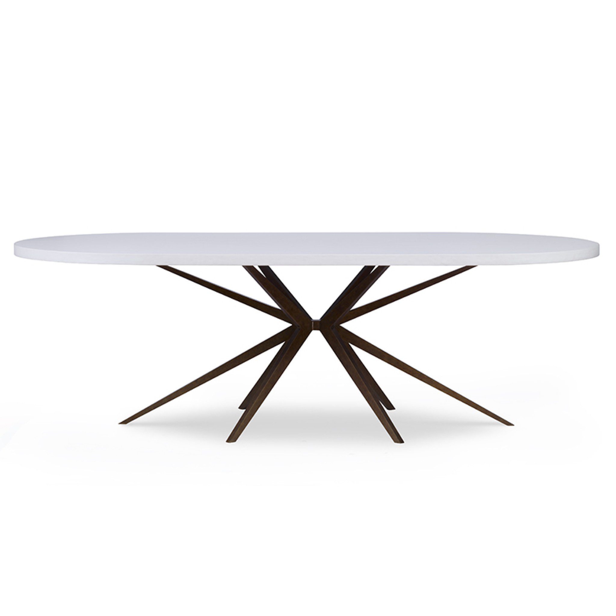 Atlantis Oval Dining Table Base Only - Mr Brown London